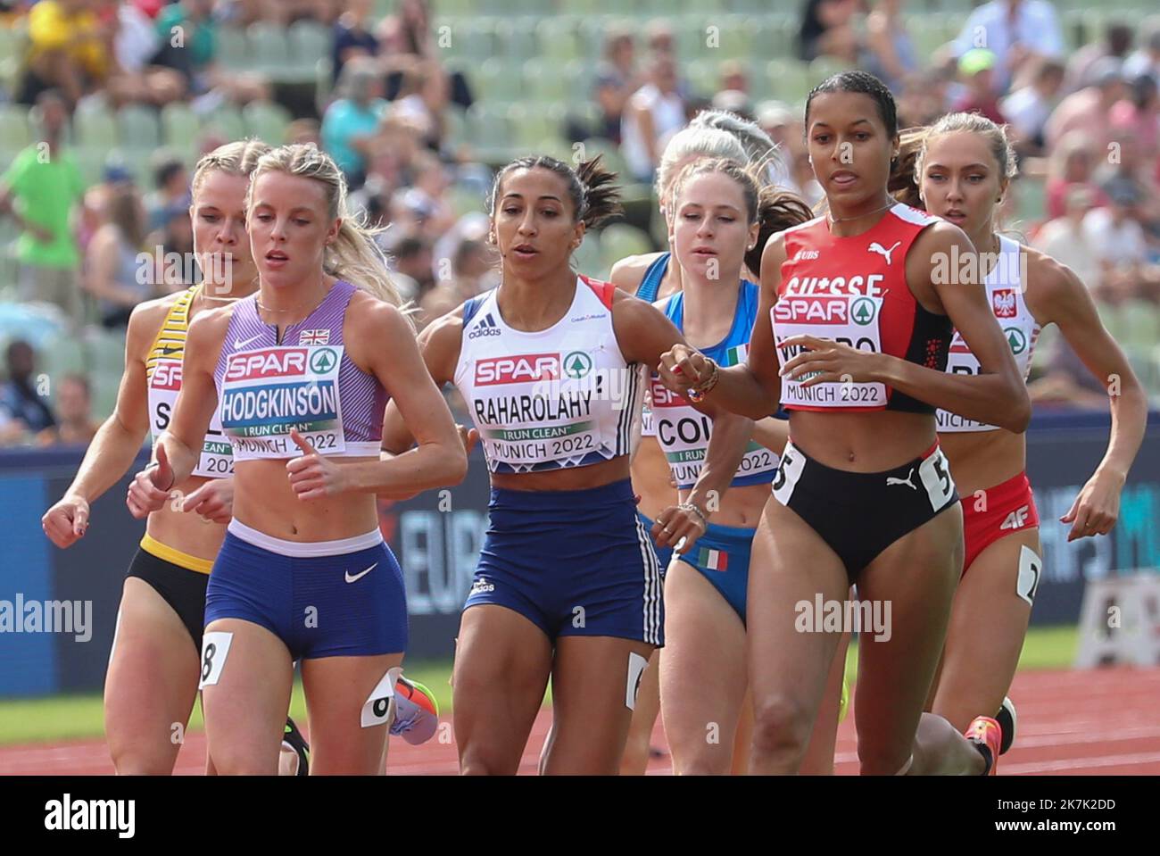 ©Laurent Lairys/MAXPPP - Agnes Raharolahy of France Women's 800m during ...