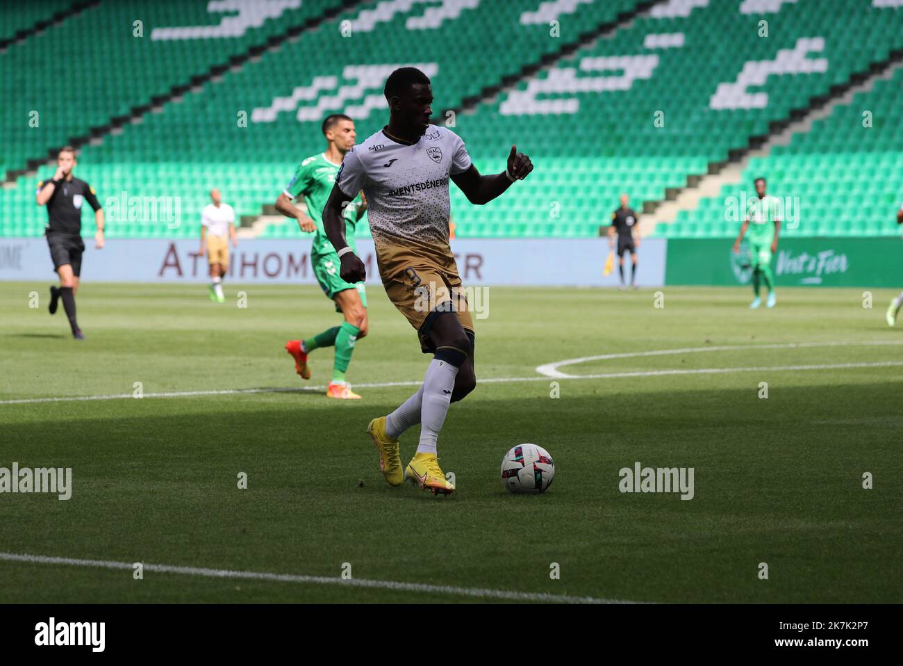 Thierry Larret / MAXPPP. Football Ligue 2 BKT, Association Sportive de ...