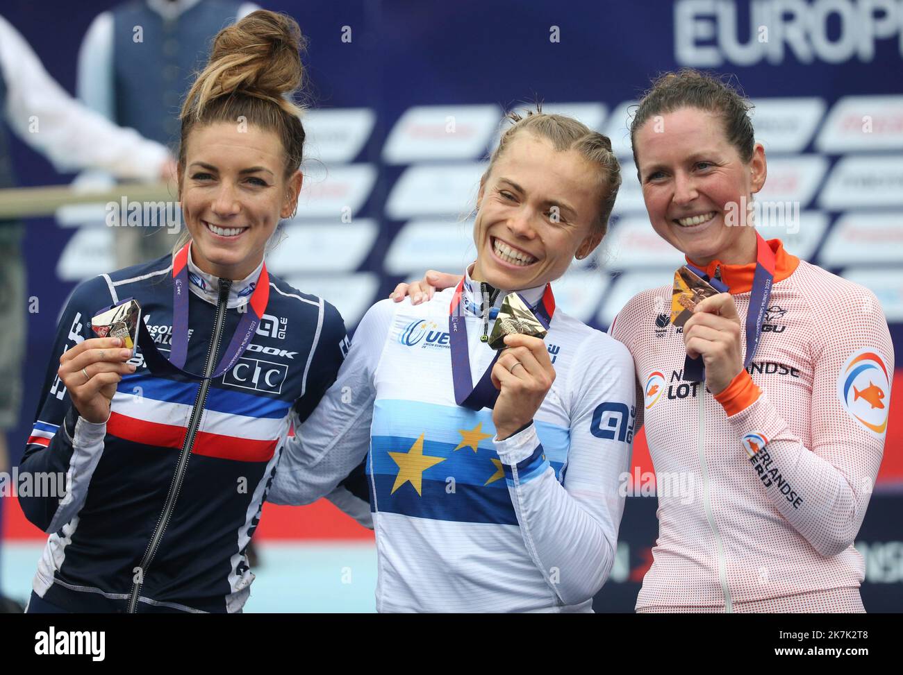 ©Laurent Lairys/MAXPPP - Pauline Ferrand Prevot ,Loana Lecomte of ...