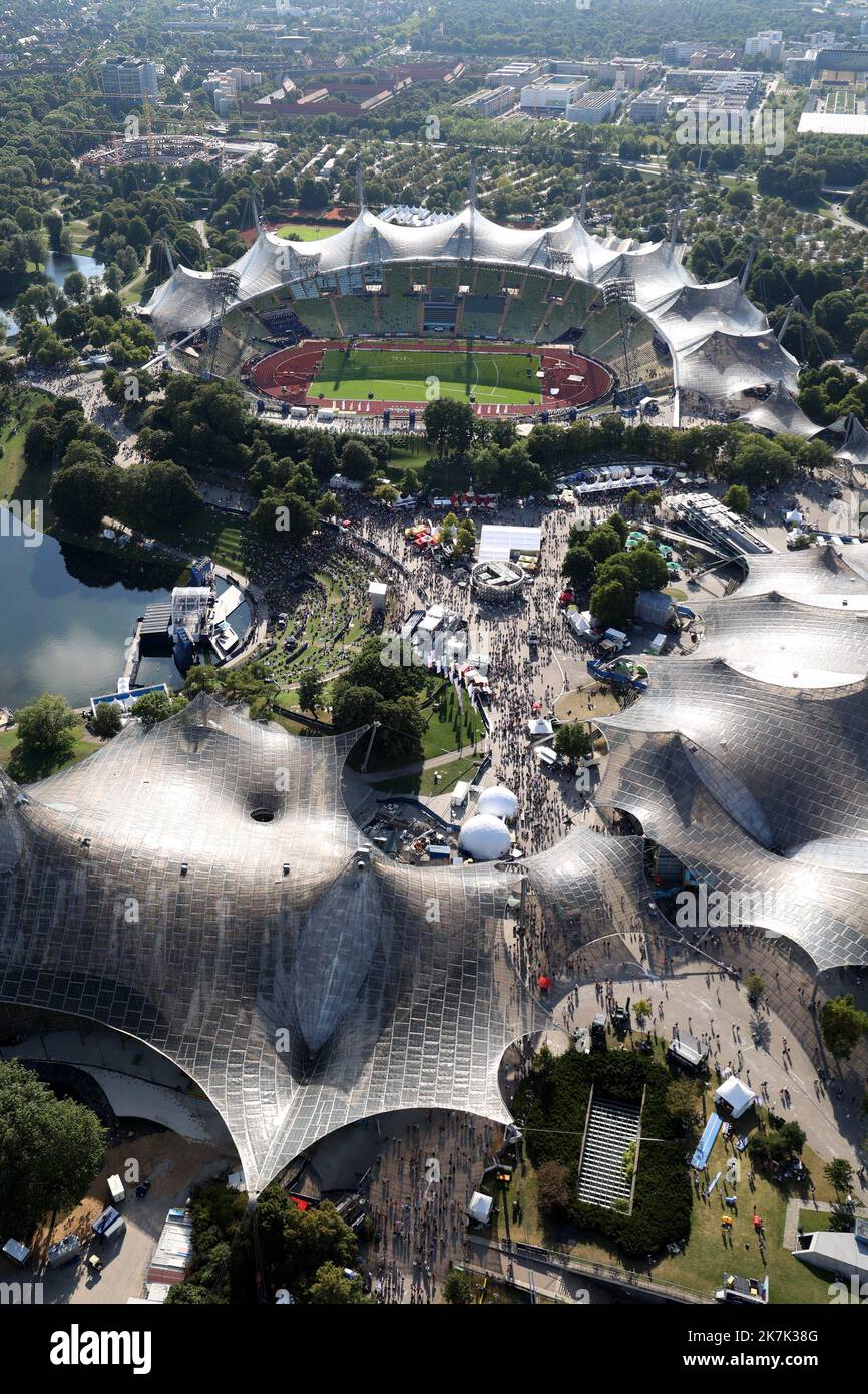 ©PHOTOPQR/L'ALSACE/Jean-Marc LOOS ; Munich ; 21/08/2022 ; Le stade ...