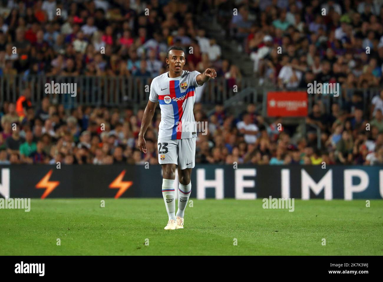 ©Manuel Blondeau/AOP Press/MAXPPP - 24/08/2022 Barcelona Jules Kounde ...