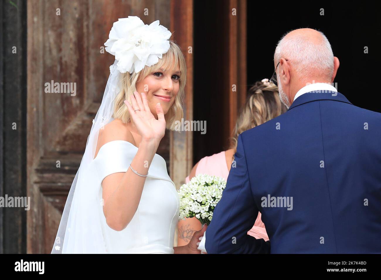 ©Pierre Teyssot/MAXPPP ; Federica Pellegrini and Matteo Giunta Wedding ...