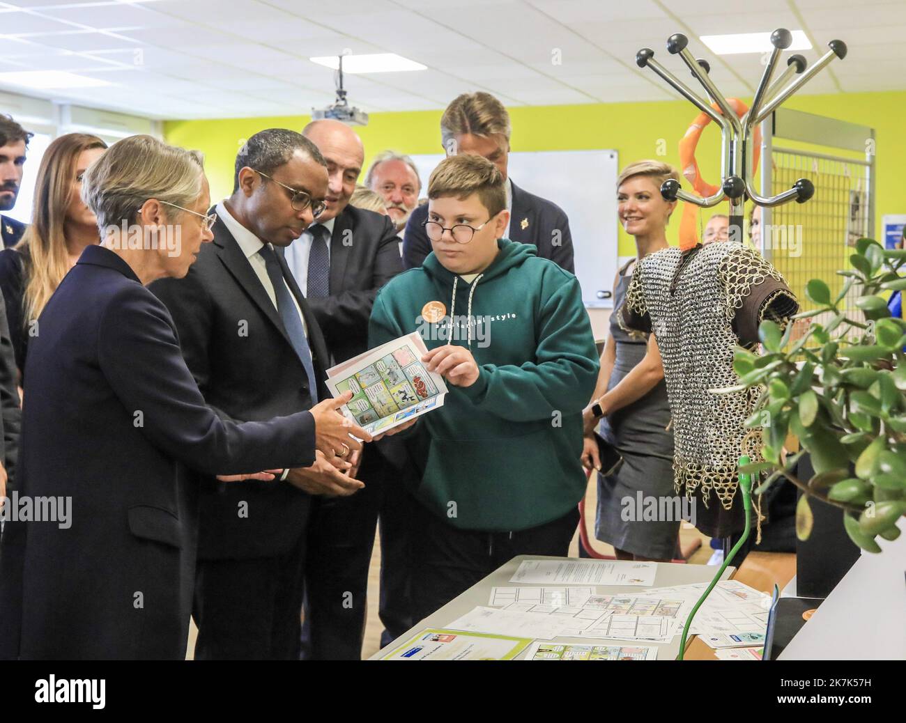 ©PHOTOPQR/LE COURRIER PICARD/Manon Cruz ; Airaines ; 01/09/2022 ...