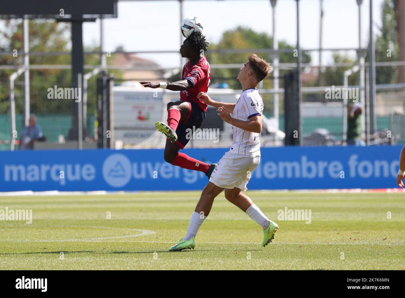 Thierry LARRET / MAXPPP. Football. Ligue 1 Uber Eats. Clermont Foot 63 vs Toulouse Football club ...