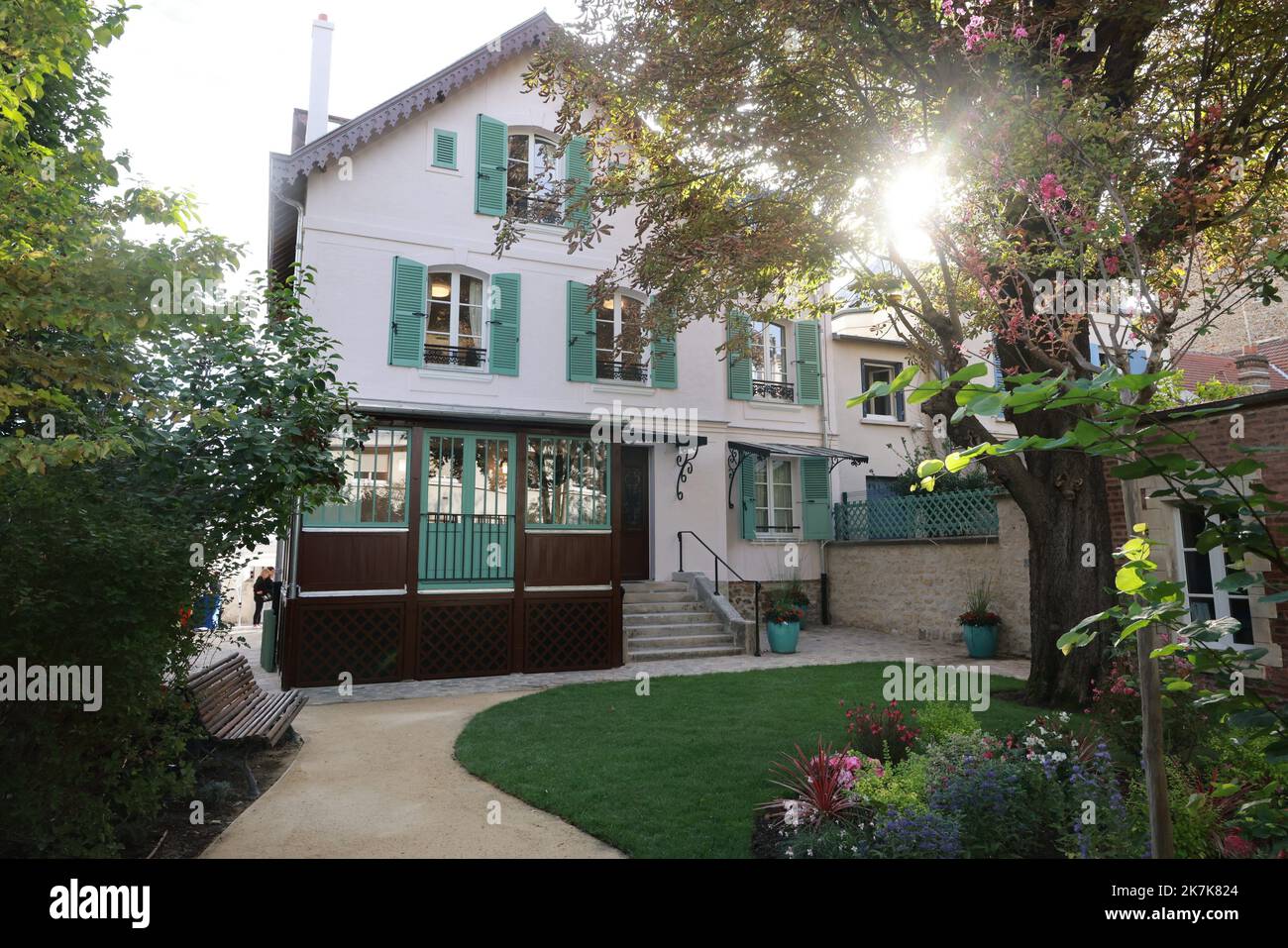 ©PHOTOPQR/LE PARISIEN/Ph Lavieille ; ARGENTEUIL ; 05/09/2022 ; Viste de ...