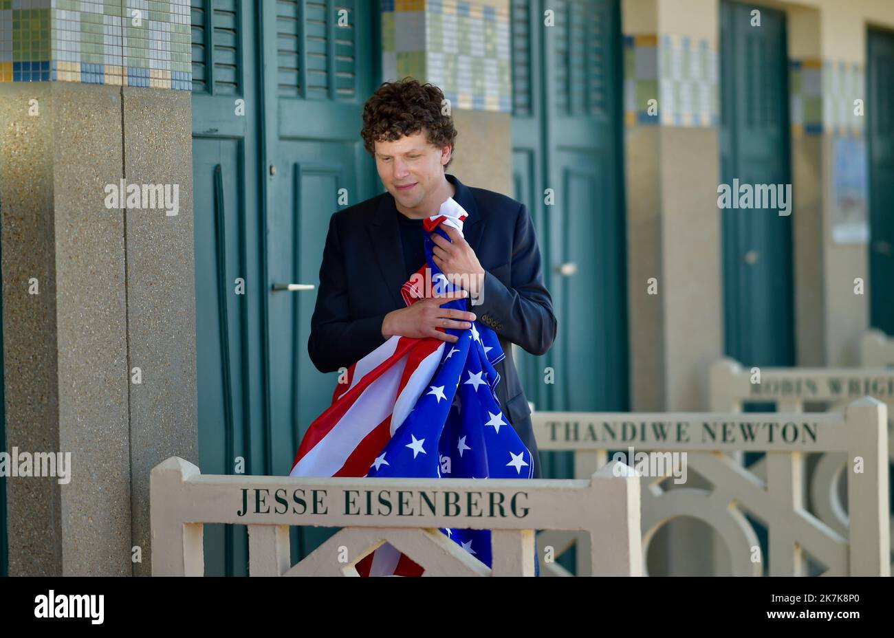 ©FRANCK CASTEL/MAXPPP - 20140003 DEAUVILLE, FRANCE - SEPTEMBER 04 Jesse ...