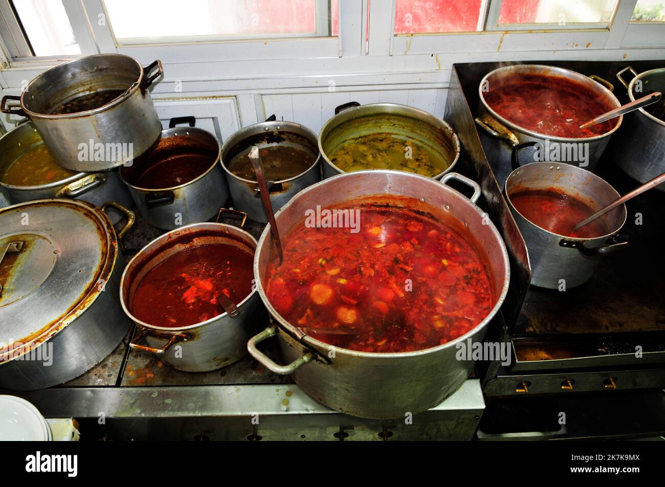 Home cooked food at the famous Moruch restaurant on Agripas street in ...