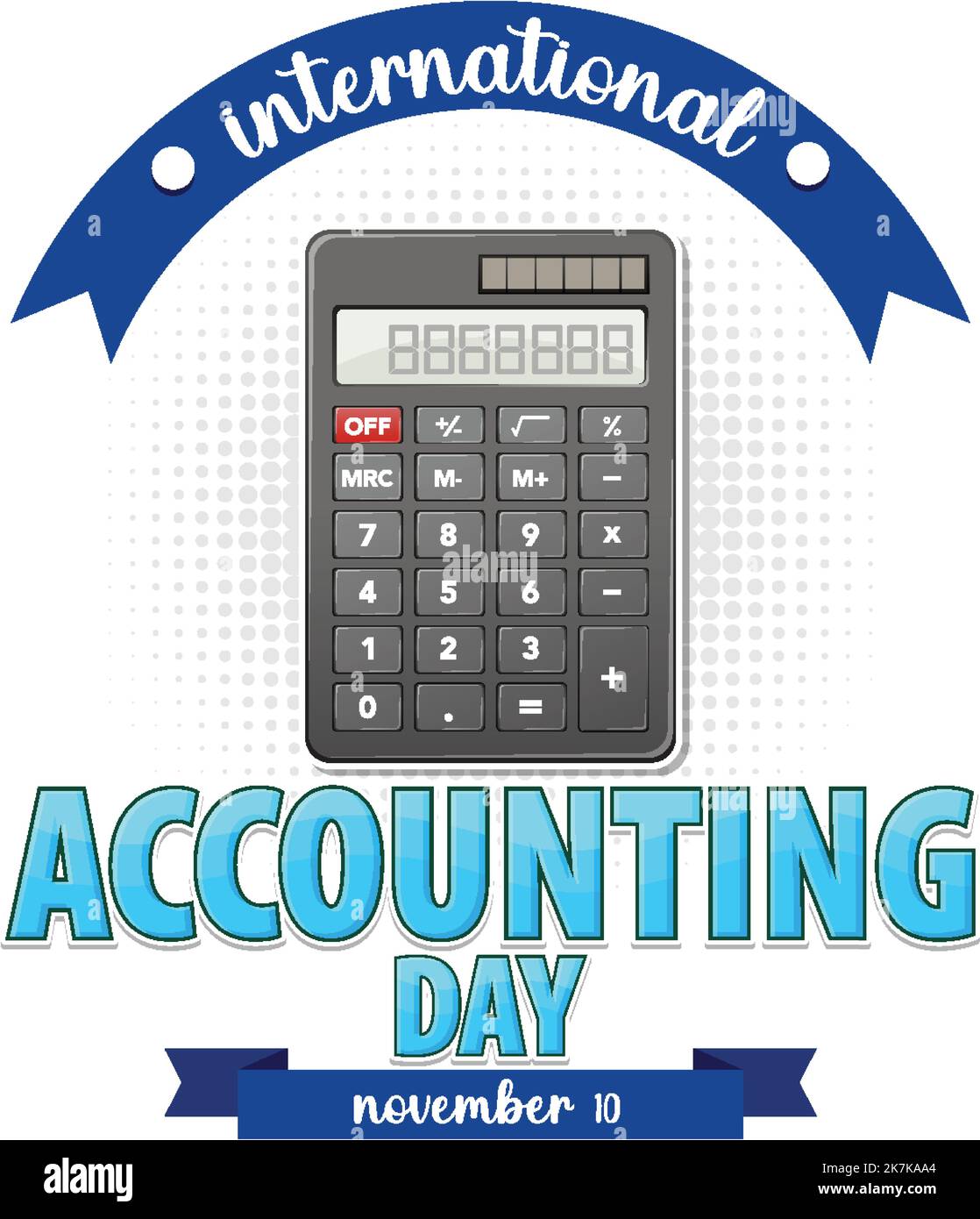 International Accounting Day Logo Design illustration Stock Vector ...