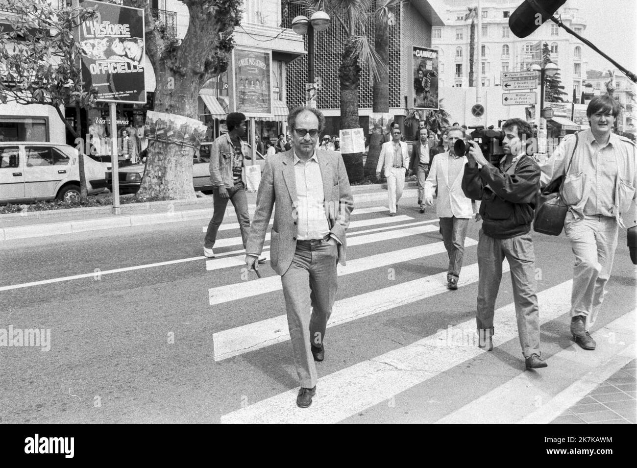 Jean luc godard cannes film festival Black and White Stock Photos ...