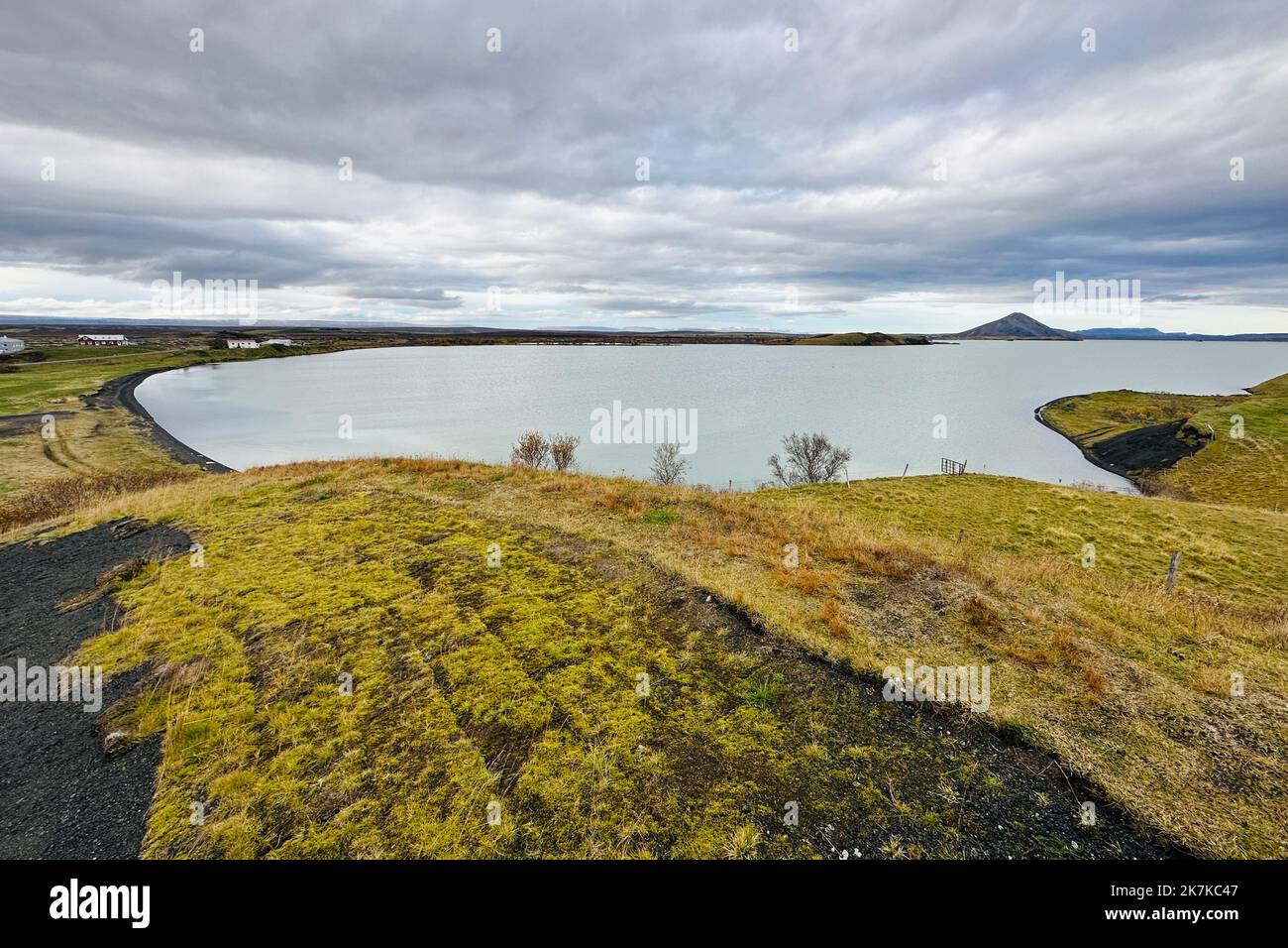 Lake Myvatn, Iceland Stock Photo - Alamy
