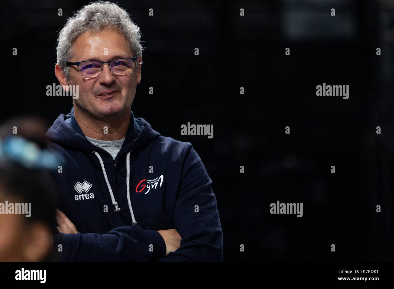 Mylene Deroche/IP3 - Nellu Pop, coach of the French gymnastics team at ...