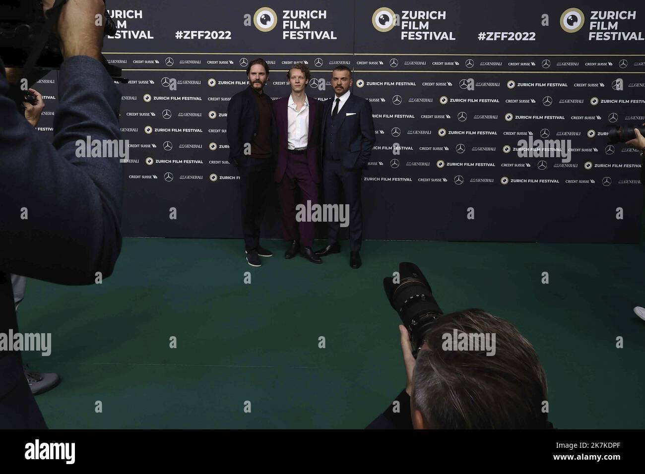 ©Francois Glories/MAXPPP - 23/09/2022 Daniel Bruehl, Edward Berger ...