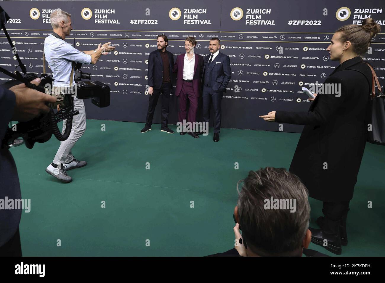 ©Francois Glories/MAXPPP - 23/09/2022 Daniel Bruehl, Edward Berger ...