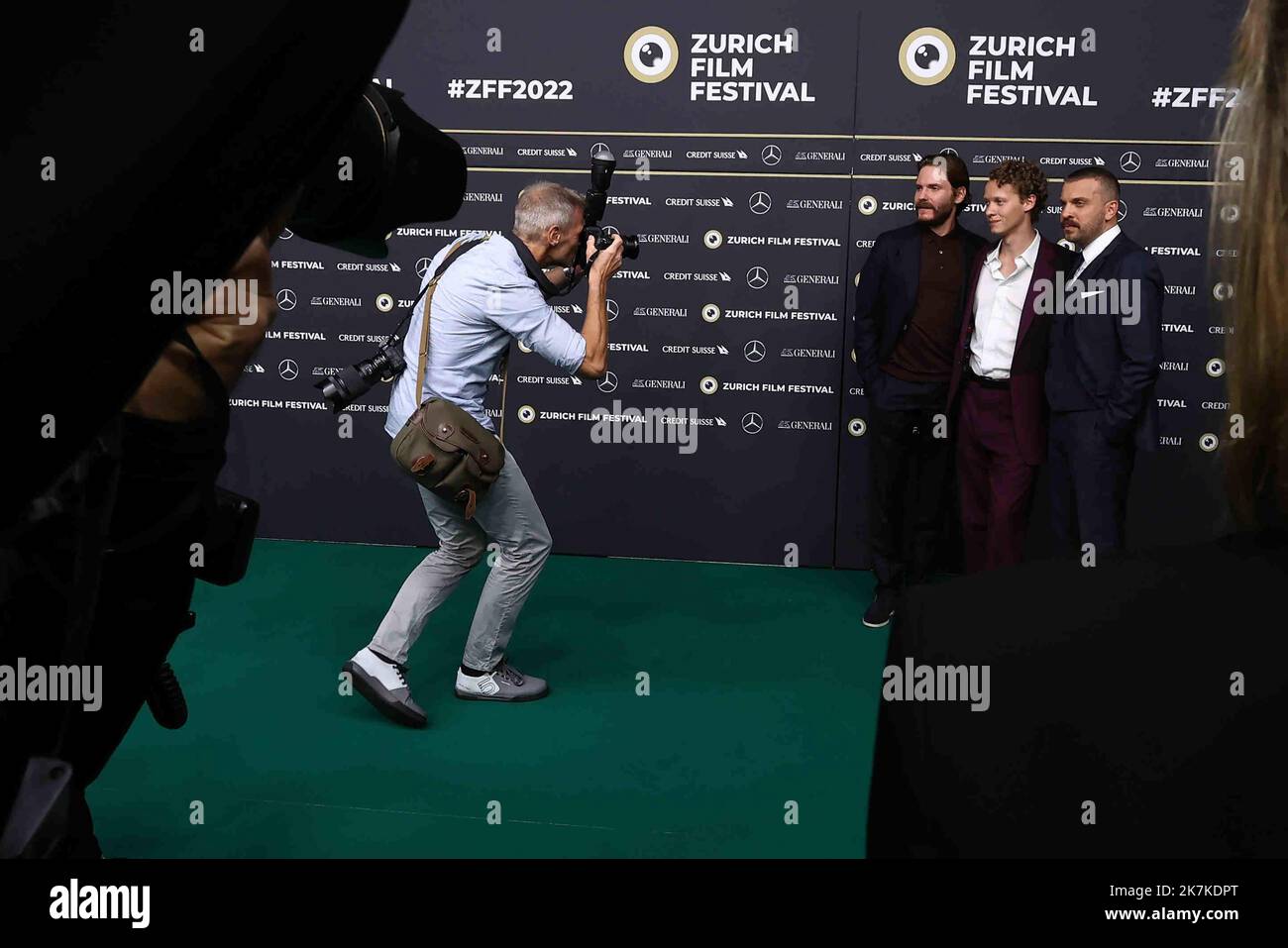 ©Francois Glories/MAXPPP - 23/09/2022 Daniel Bruehl, Edward Berger ...