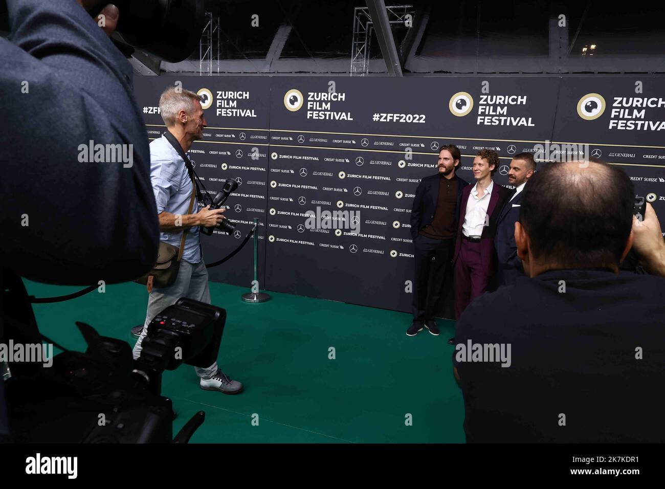©Francois Glories/MAXPPP - 23/09/2022 Daniel Bruehl, Edward Berger ...