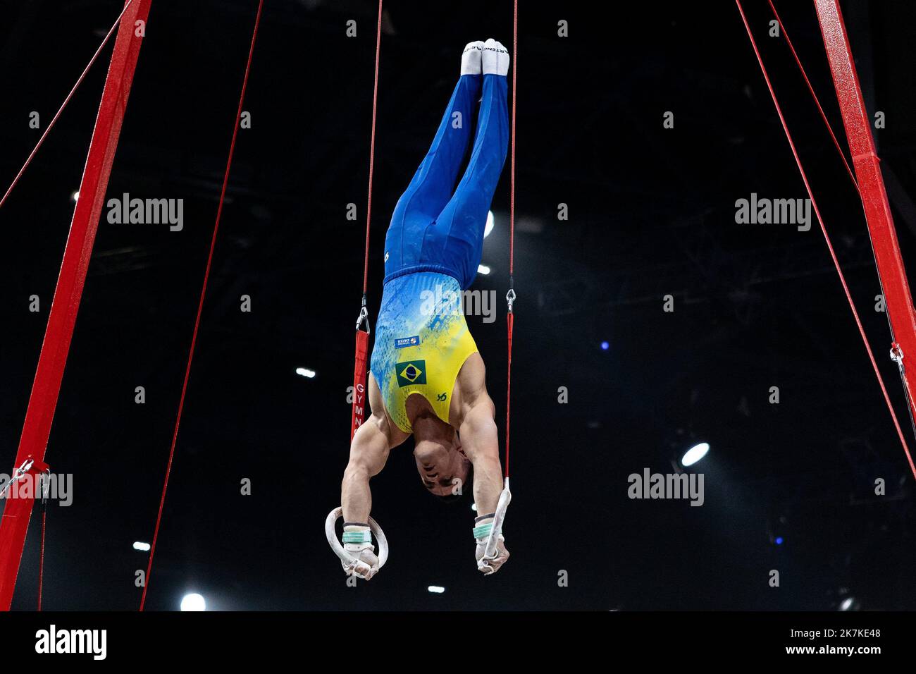 Mylene Deroche/IP3 - Brazil's Caio Souza competes in the artistic ...