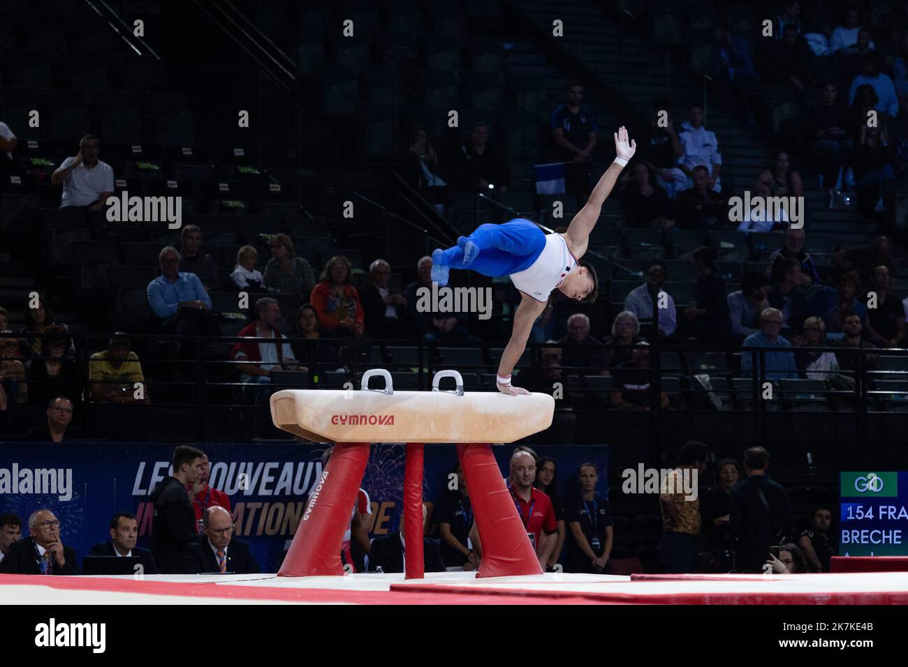 Mylene Deroche/IP3 - France's Axel Breche performs in the artistic ...