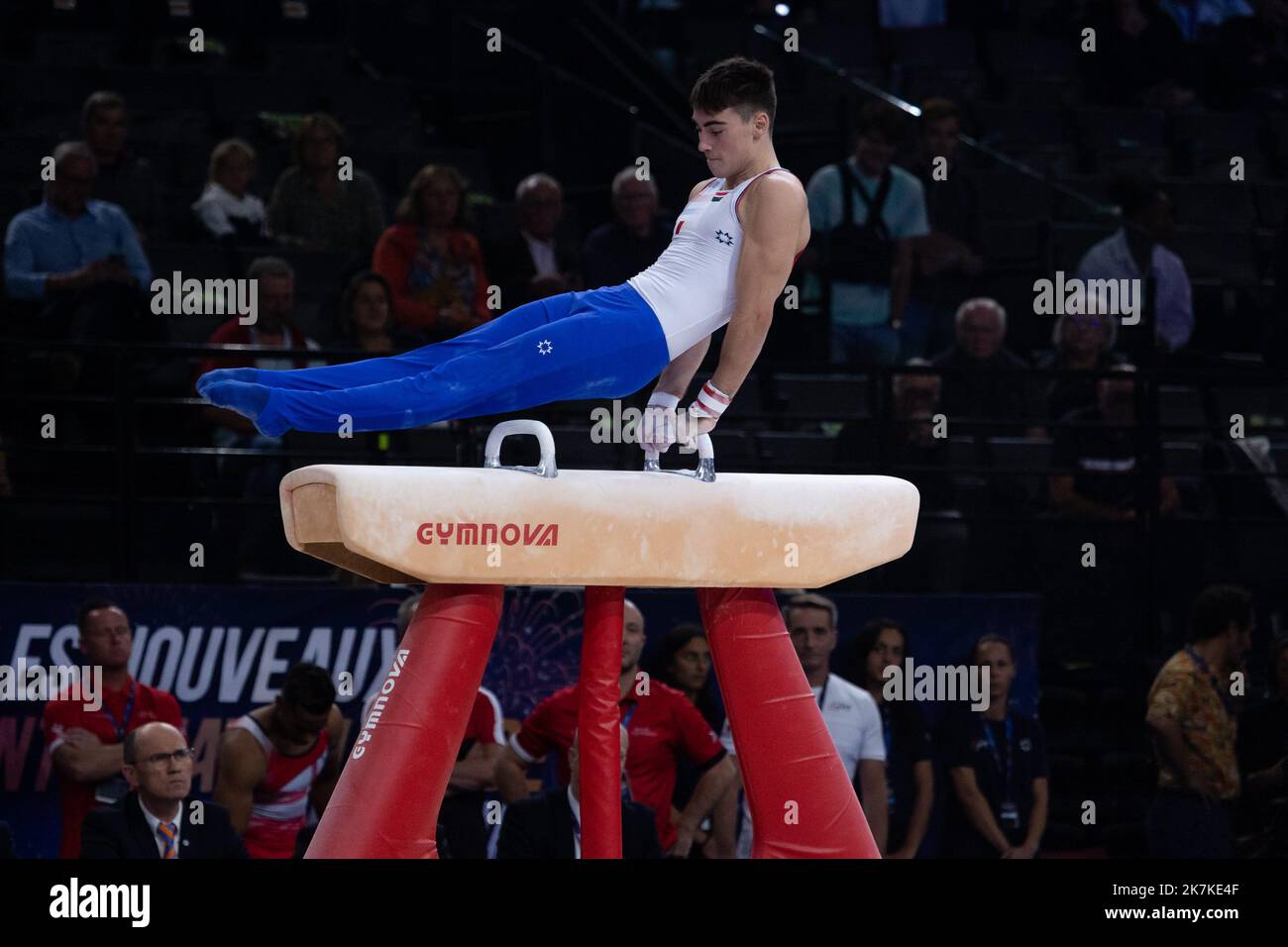 Mylene Deroche/IP3 - France's Axel Breche performs in the artistic ...