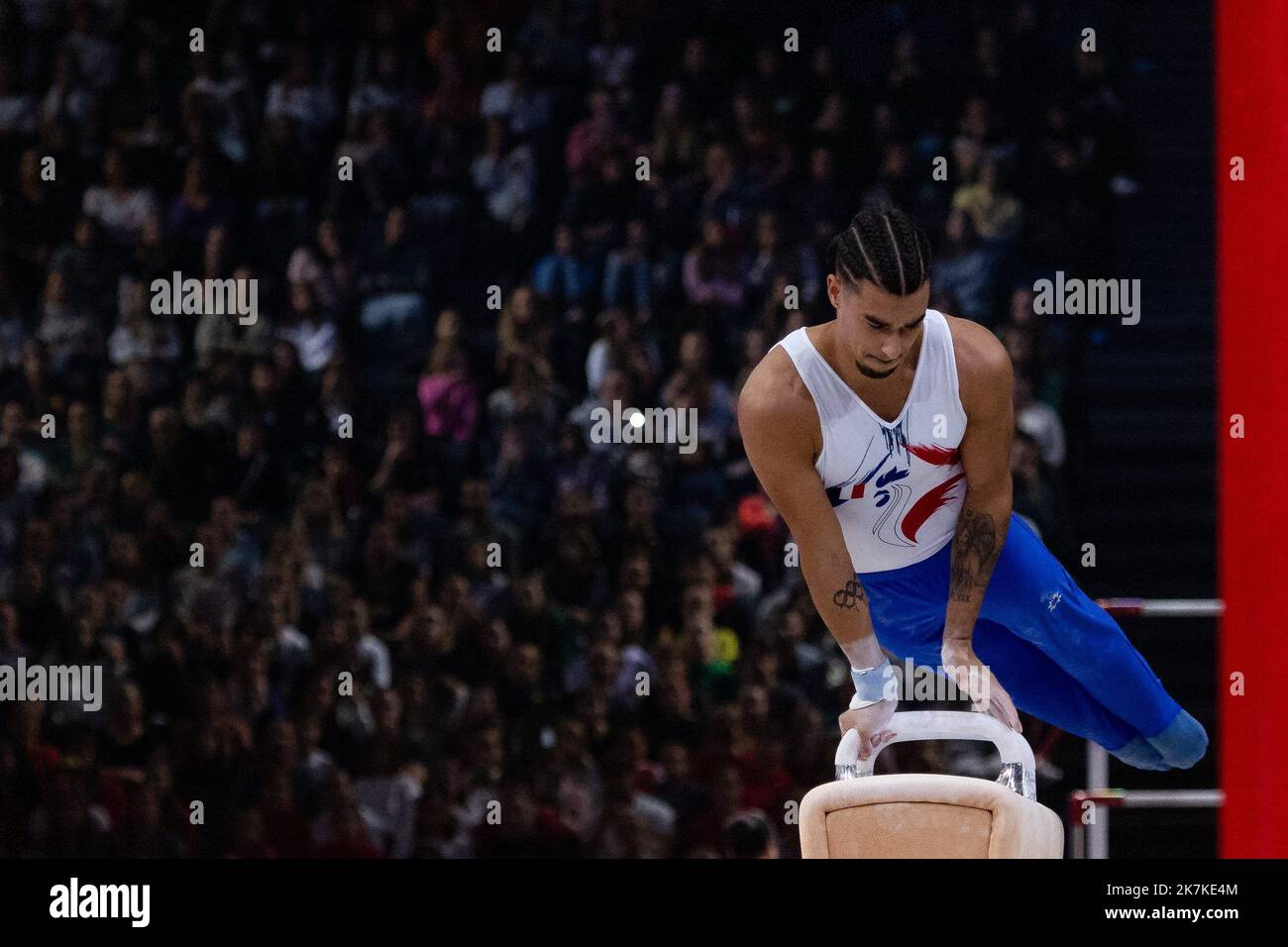Mylene Deroche/IP3 - France's Loris Frasca competes in the artistic ...