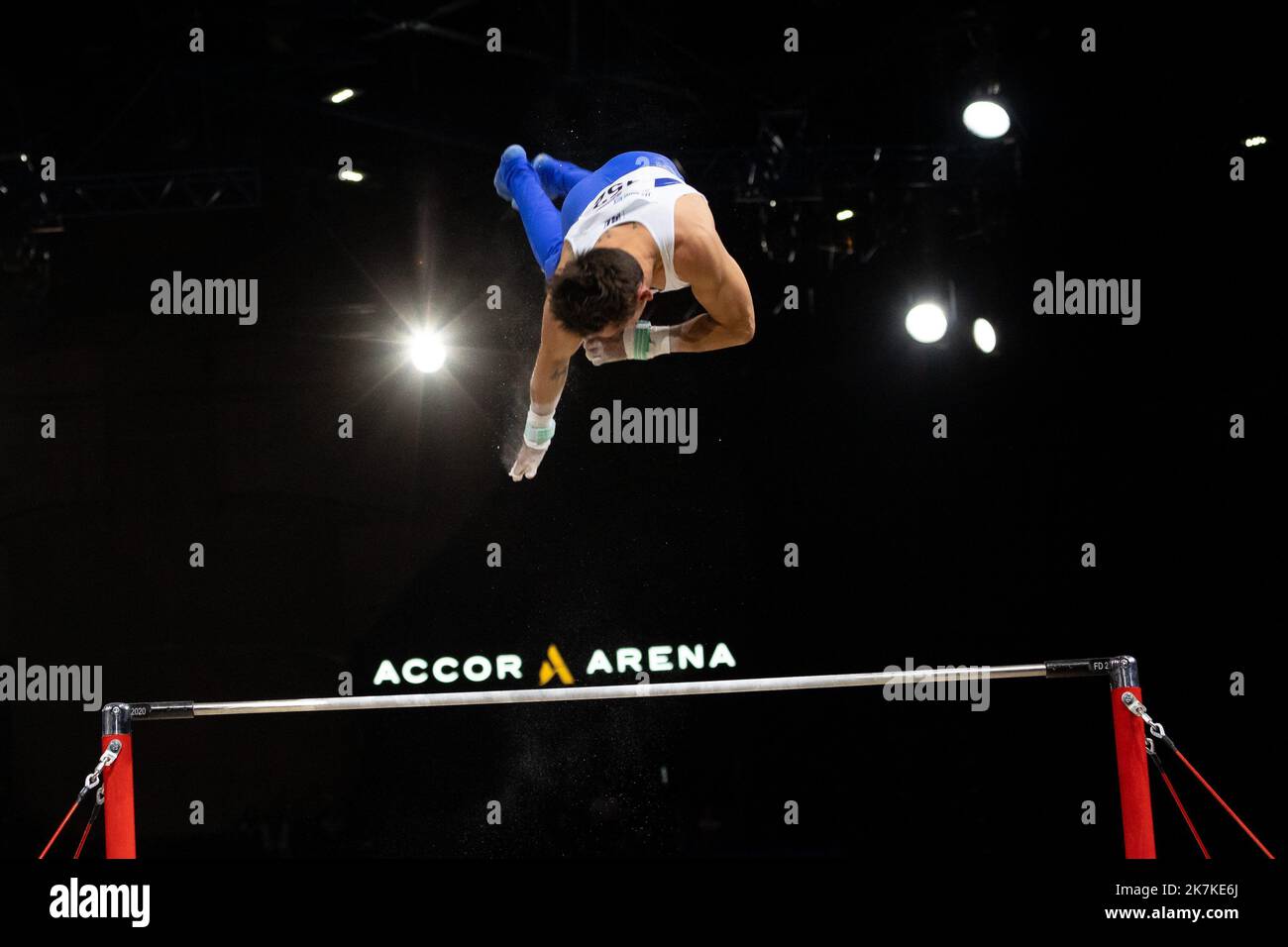 Mylene Deroche/IP3 - France's Edgar Boulet competes in the artistic ...