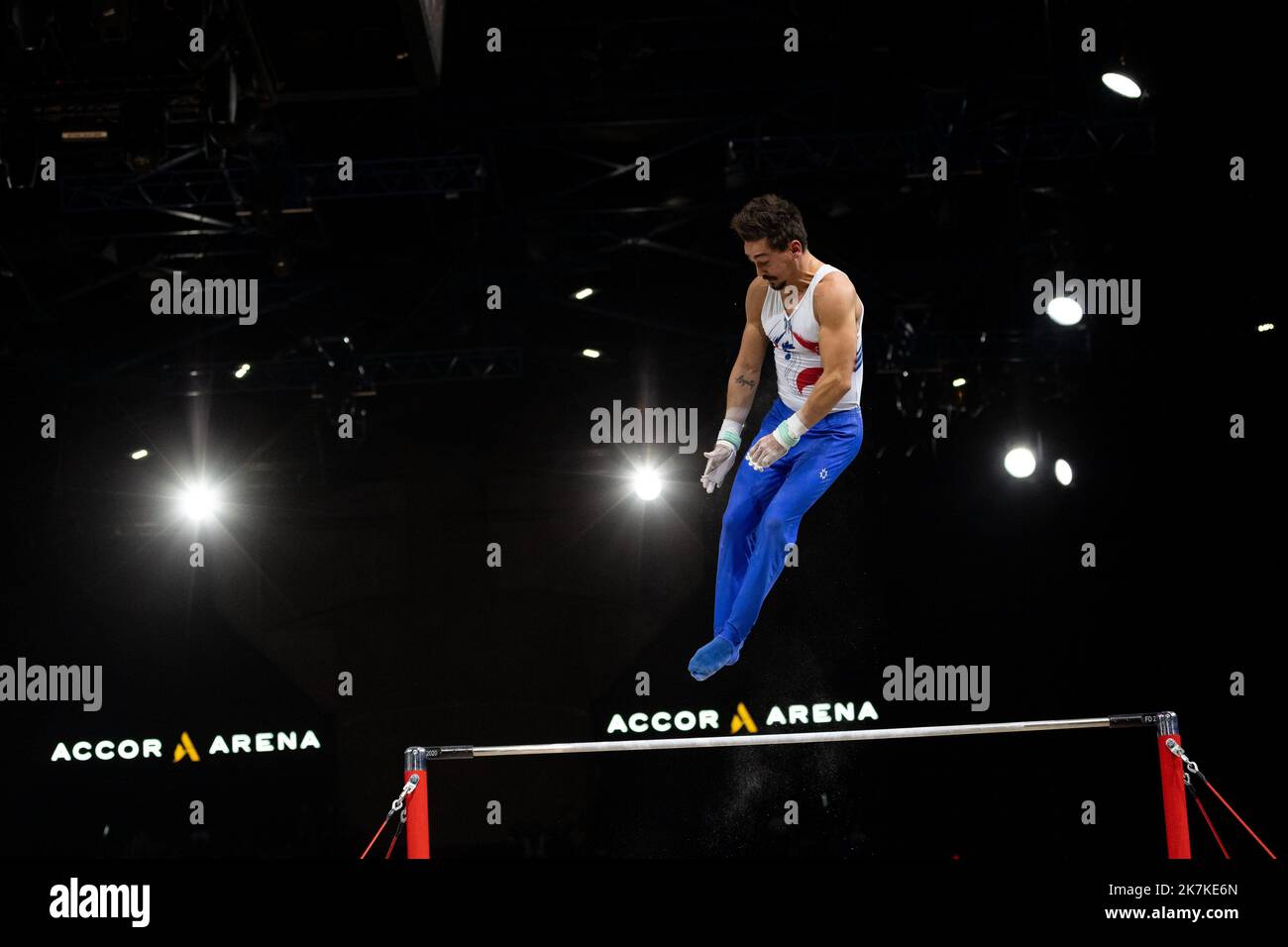 Mylene Deroche/IP3 - France's Edgar Boulet competes in the artistic ...