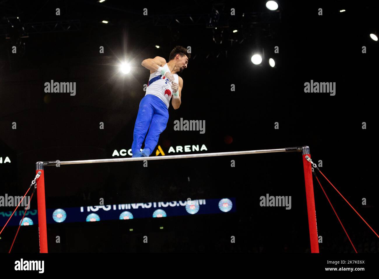 Mylene Deroche/IP3 - France's Edgar Boulet competes in the artistic ...