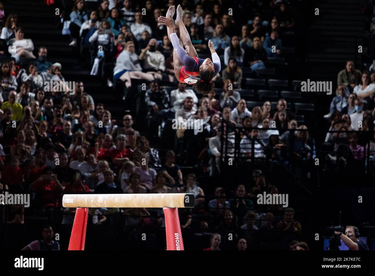 Mylene Deroche/IP3 - USA's Jordan Chiles competes in the artistic ...