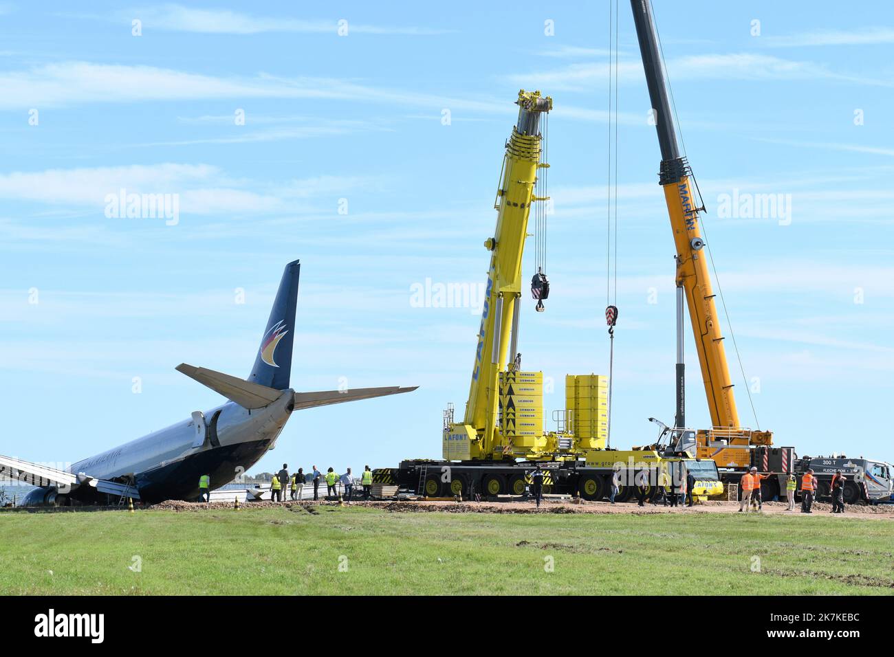 ©PHOTOPQR/LE MIDI LIBRE/JEAN-MICHEL MART ; MONTPELLIER ; 25/09/2022 ; FREJORGUES / AEROPORT DE ...