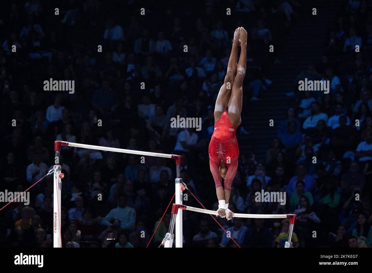 Mylene Deroche/IP3 - USA's Shilese Jones competes in the artistic ...