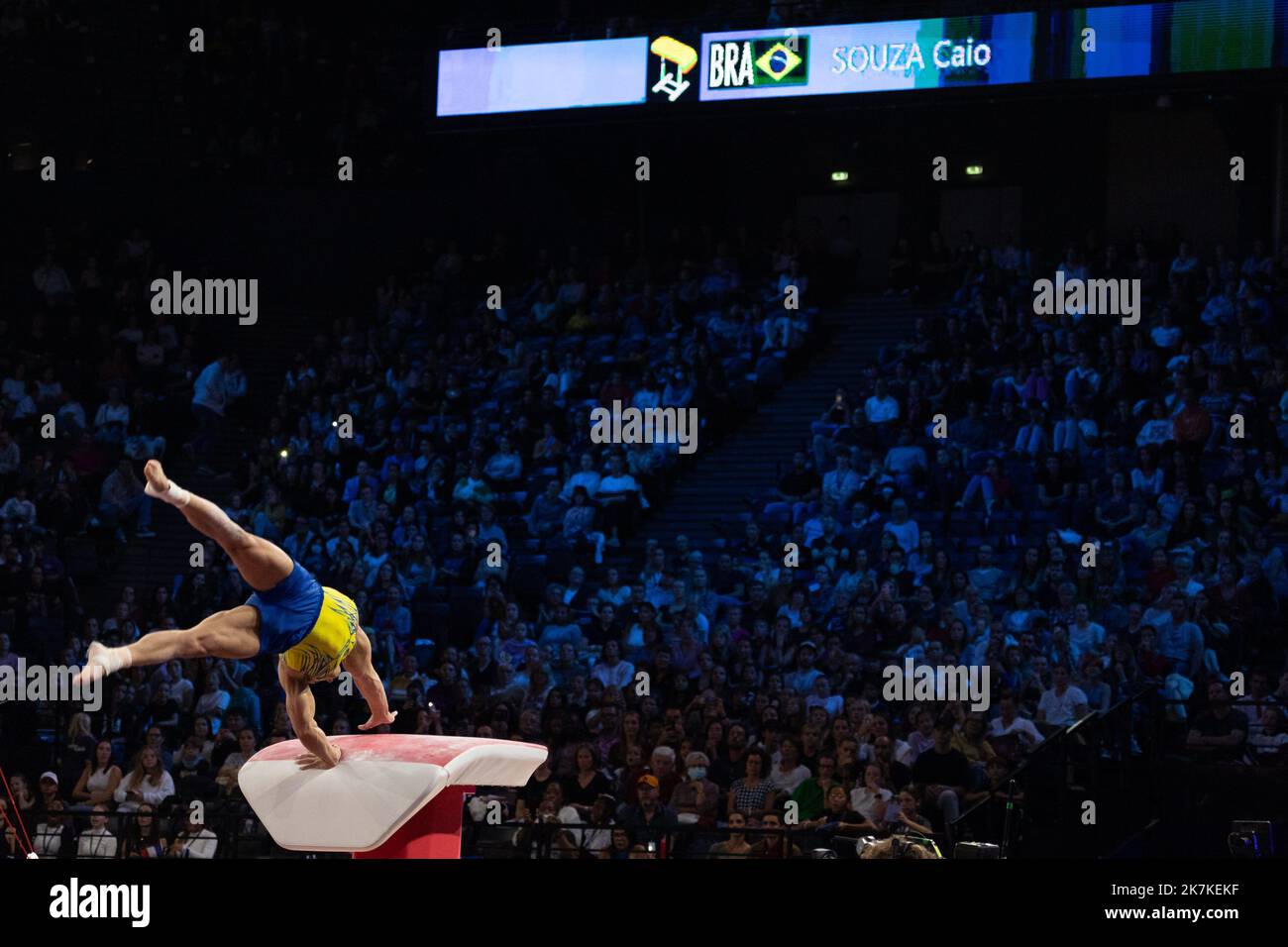 Mylene Deroche/IP3 - Brazil's Caio Souza competes in the artistic ...