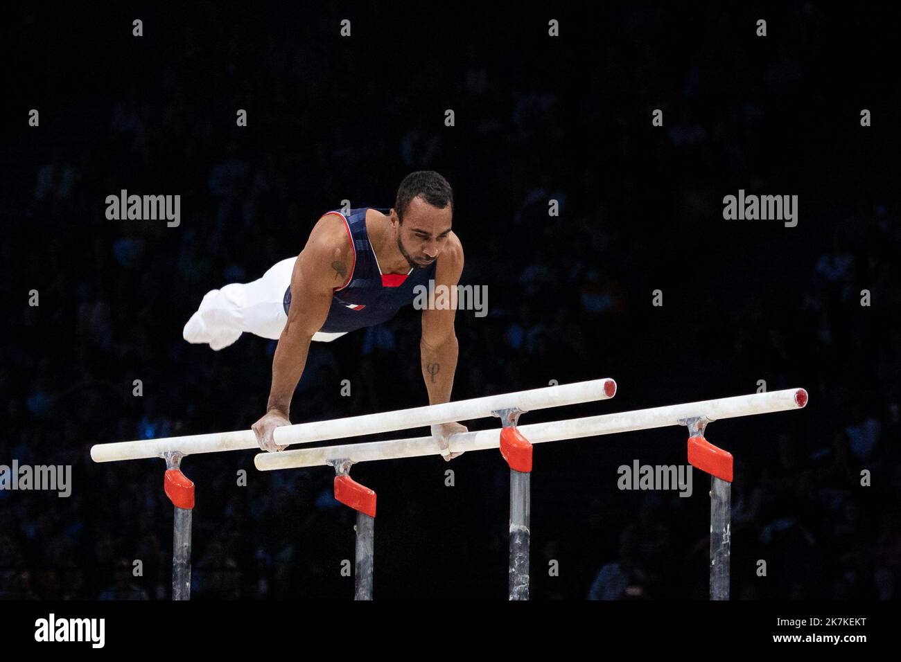 Mylene Deroche/IP3 - France's Mathias Philippe competes in the artistic ...