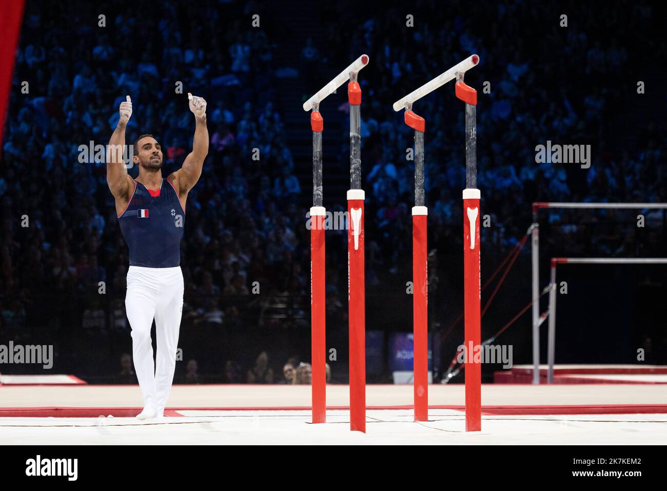 Mylene Deroche/IP3 - France's Mathias Philippe competes in the artistic ...
