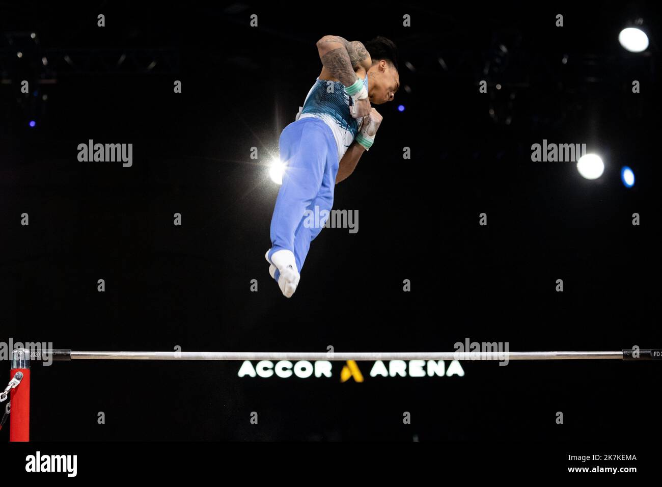 Mylene Deroche/IP3 - Cyprus's Marios Georgiou competes in the artistic ...