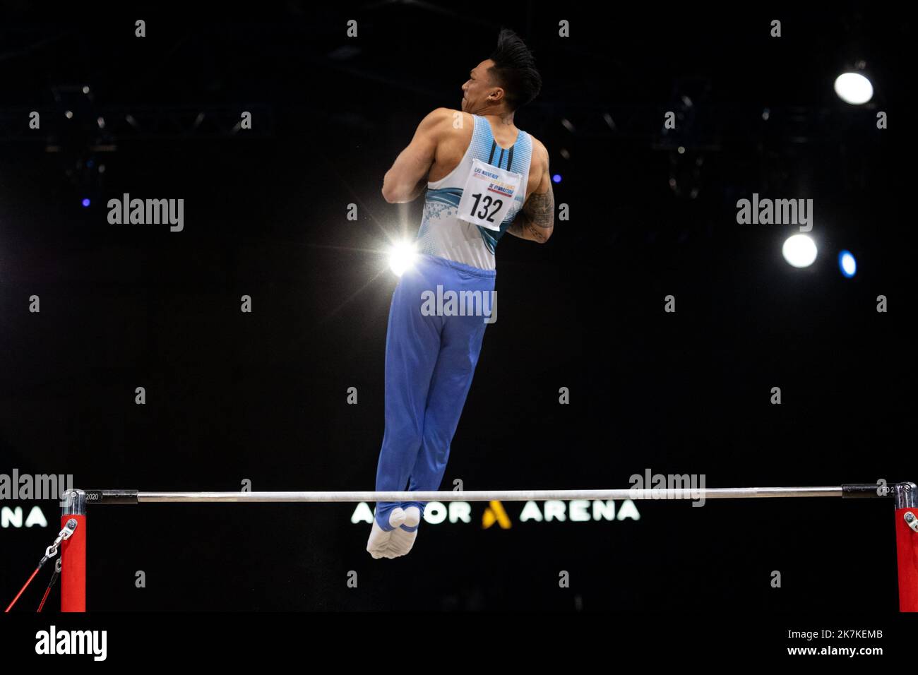 Mylene Deroche/IP3 - Cyprus's Marios Georgiou competes in the artistic ...