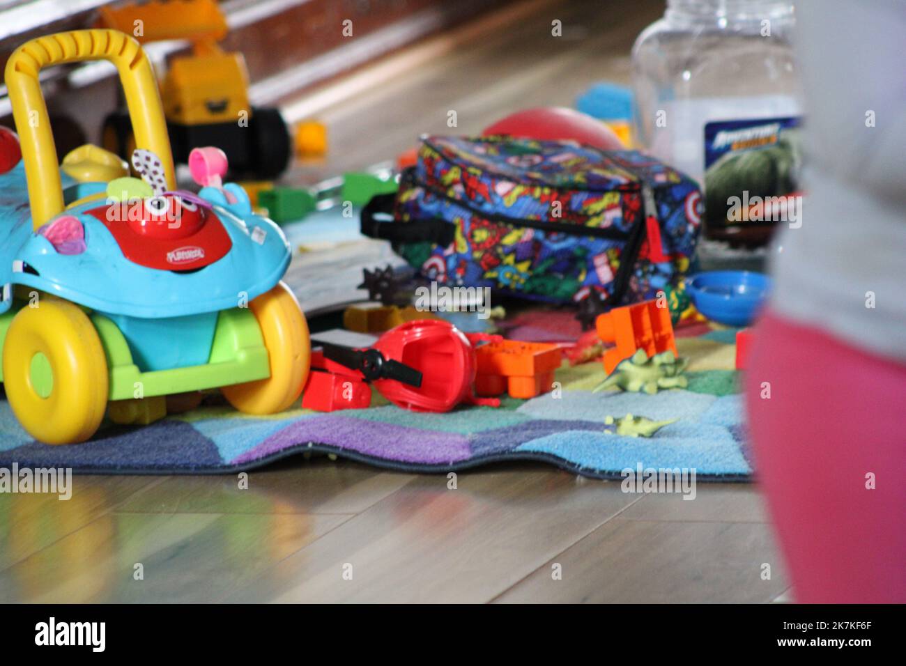 Boys toys on floor hi-res stock photography and images - Alamy