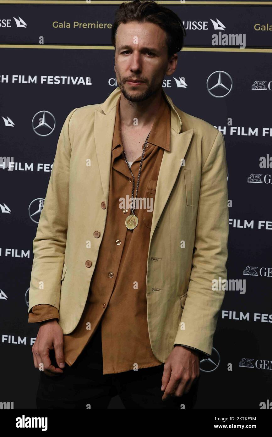 ©Francois Glories/MAXPPP - 26/09/2022 ZFF Swiss actors Jann Gassmann ...