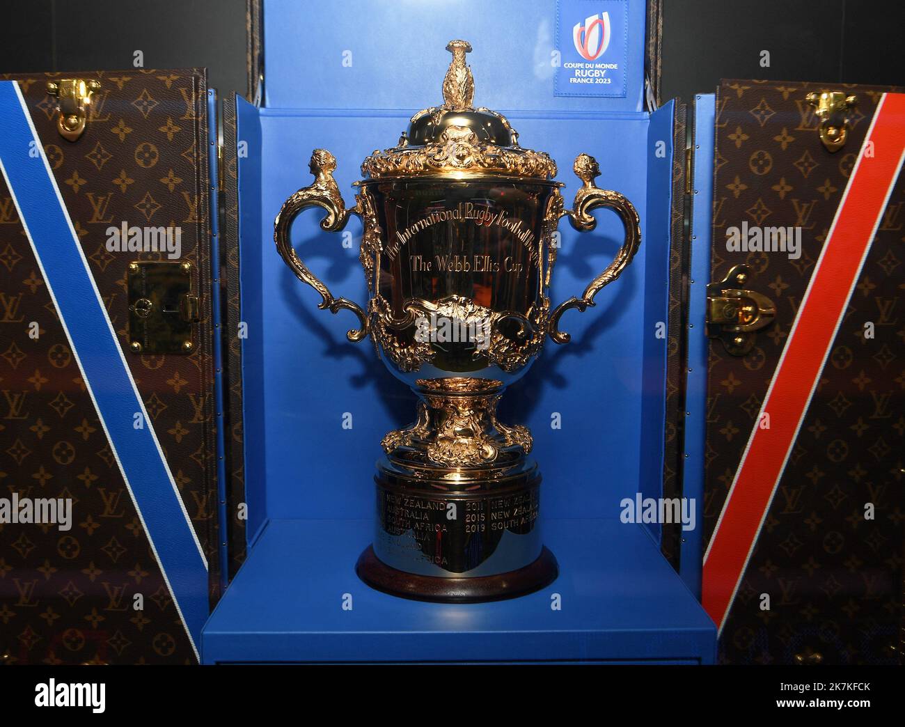 ©Mourad ALLILI/MAXPPP - 28/09/2022 La Coupe William Webb Ellis, appele ...