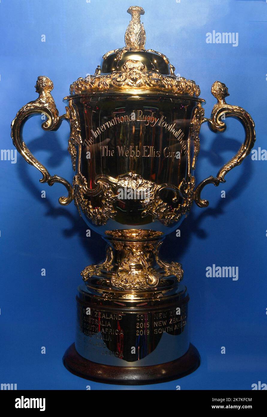 ©Mourad ALLILI/MAXPPP - 28/09/2022 La Coupe William Webb Ellis, appele ...