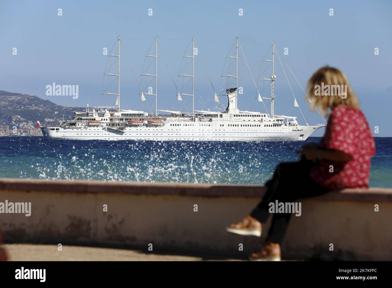 ©PHOTOPQR/NICE MATIN/Dylan Meiffret ; Menton ; 28/09/2022 ; Le club Med ...