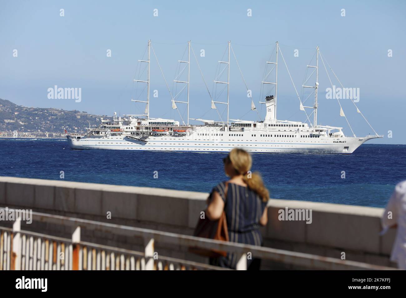 ©PHOTOPQR/NICE MATIN/Dylan Meiffret ; Menton ; 28/09/2022 ; Le club Med ...