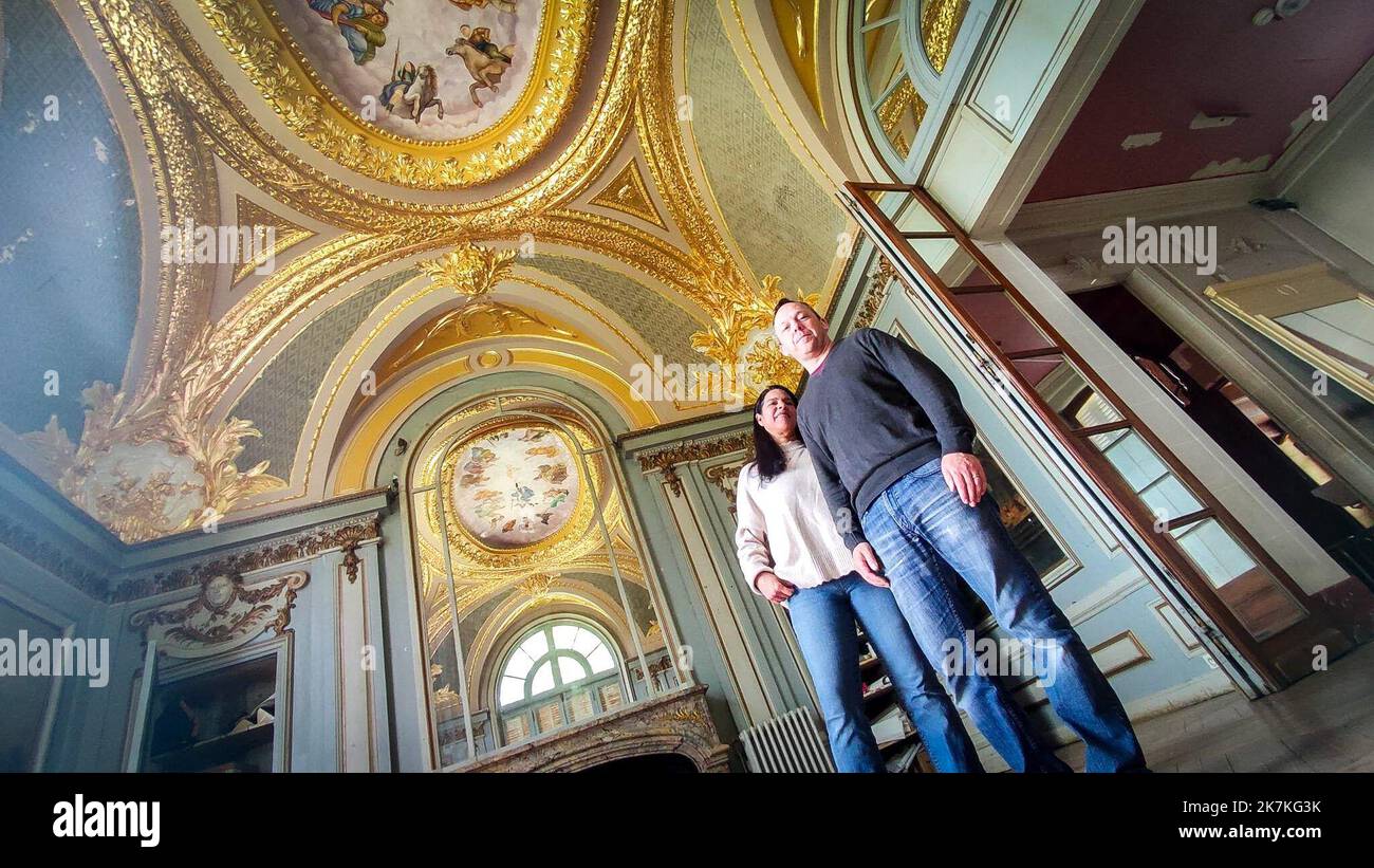 ©PHOTOPQR/LA MONTAGNE/julie ho hoa ; ; 26/09/2022 ; Château Joli Bois à ...