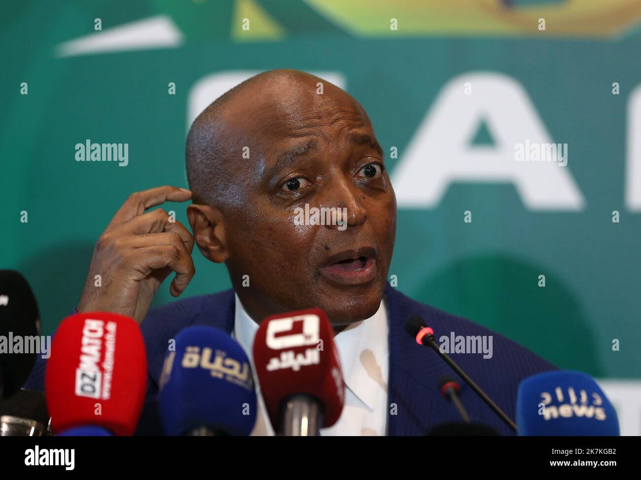 ©Billel Bensalem / APP/MAXPPP - Le Président de la Confédération ...