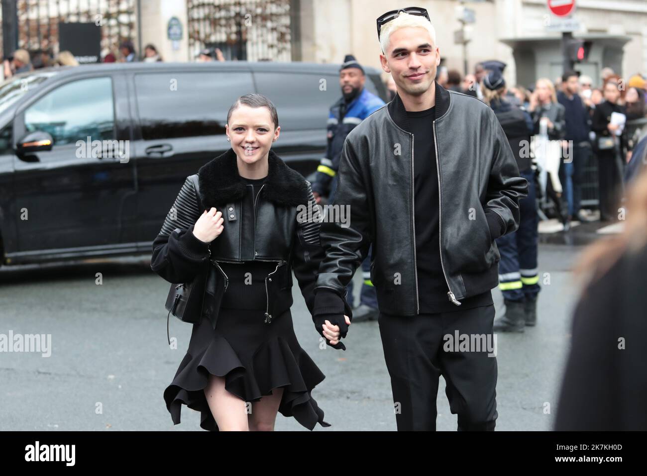 ©Pierre Teyssot/MAXPPP ; 2022 Paris Fashion Week S/S 23 Guests at ...