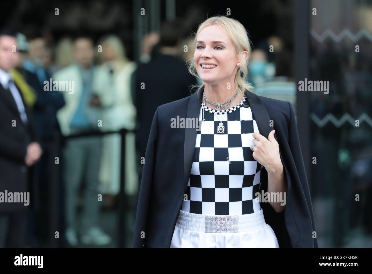 ©Pierre Teyssot/MAXPPP ; 2022 Paris Fashion Week S/S 23 Guests at ...