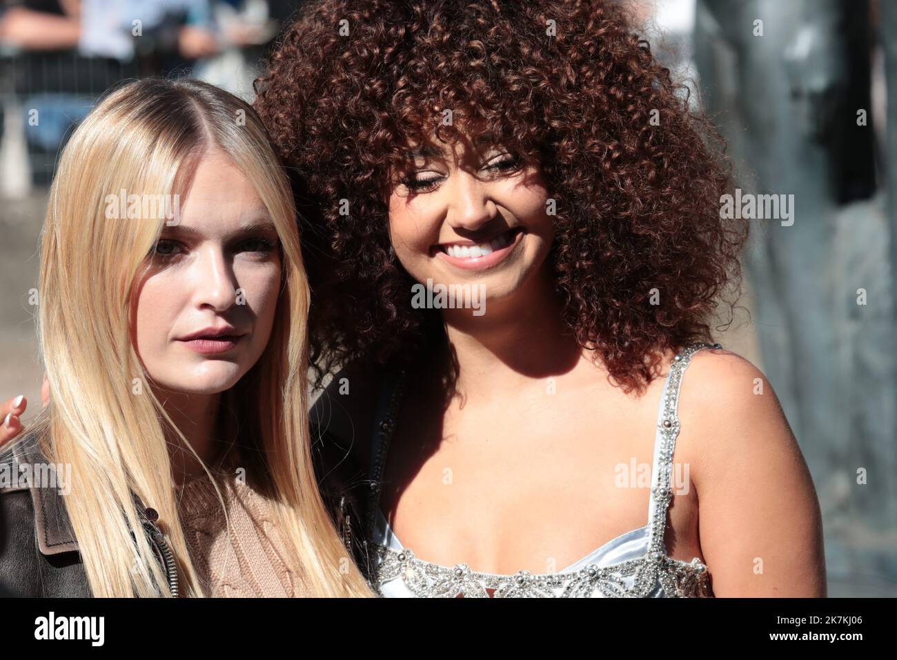 ©Pierre Teyssot/MAXPPP ; 2022 Paris Fashion Week S/S 23 Guests at Miu ...