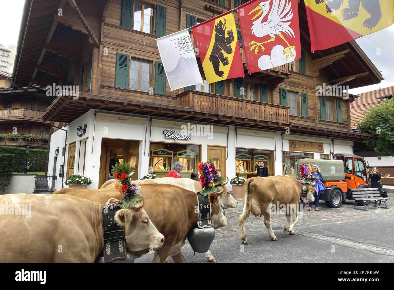 ©Francois Glories/MAXPPP - 08/10/2022 The Transhumance (going up and ...