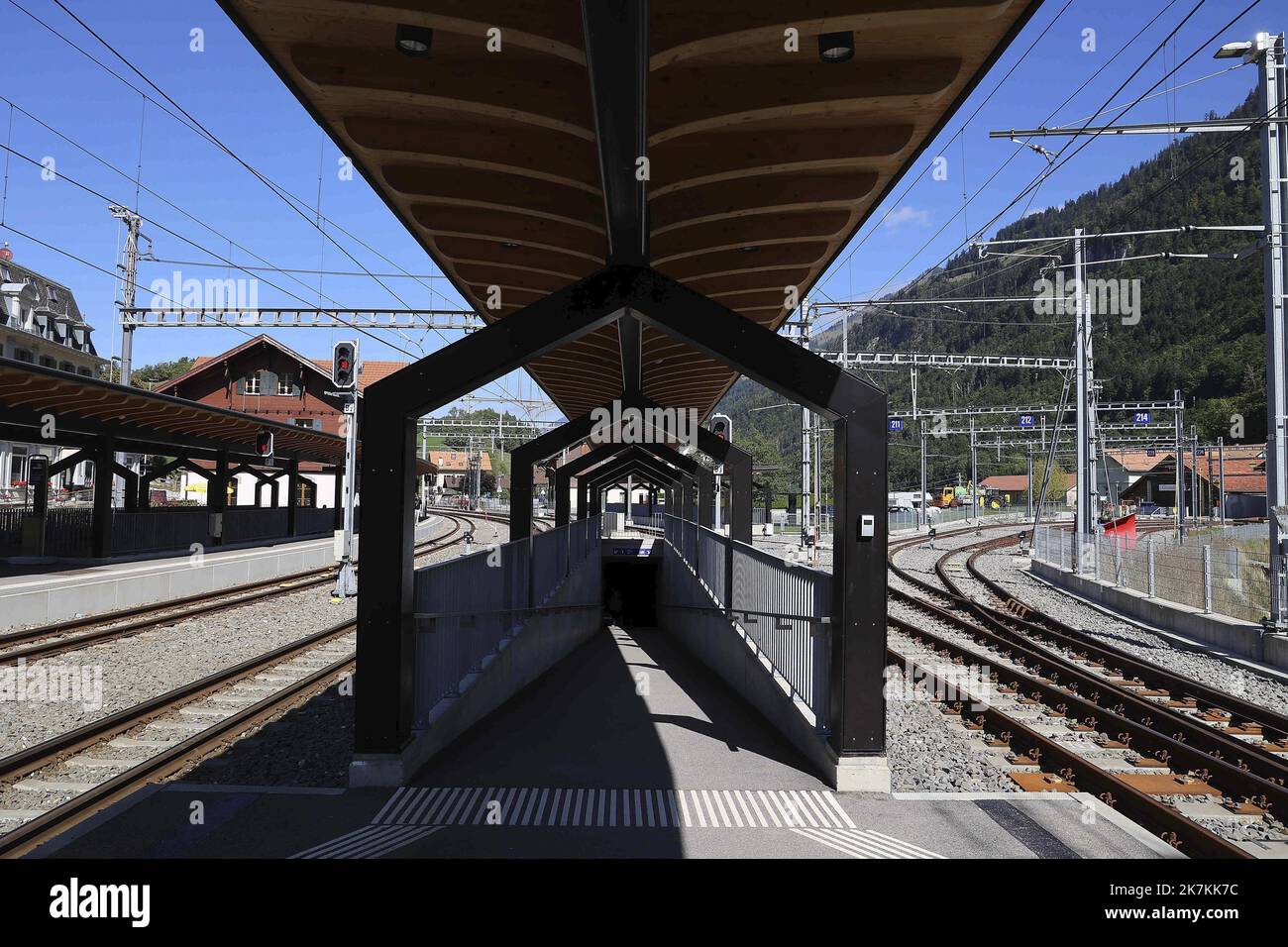 Saanen railway hi-res stock photography and images - Alamy