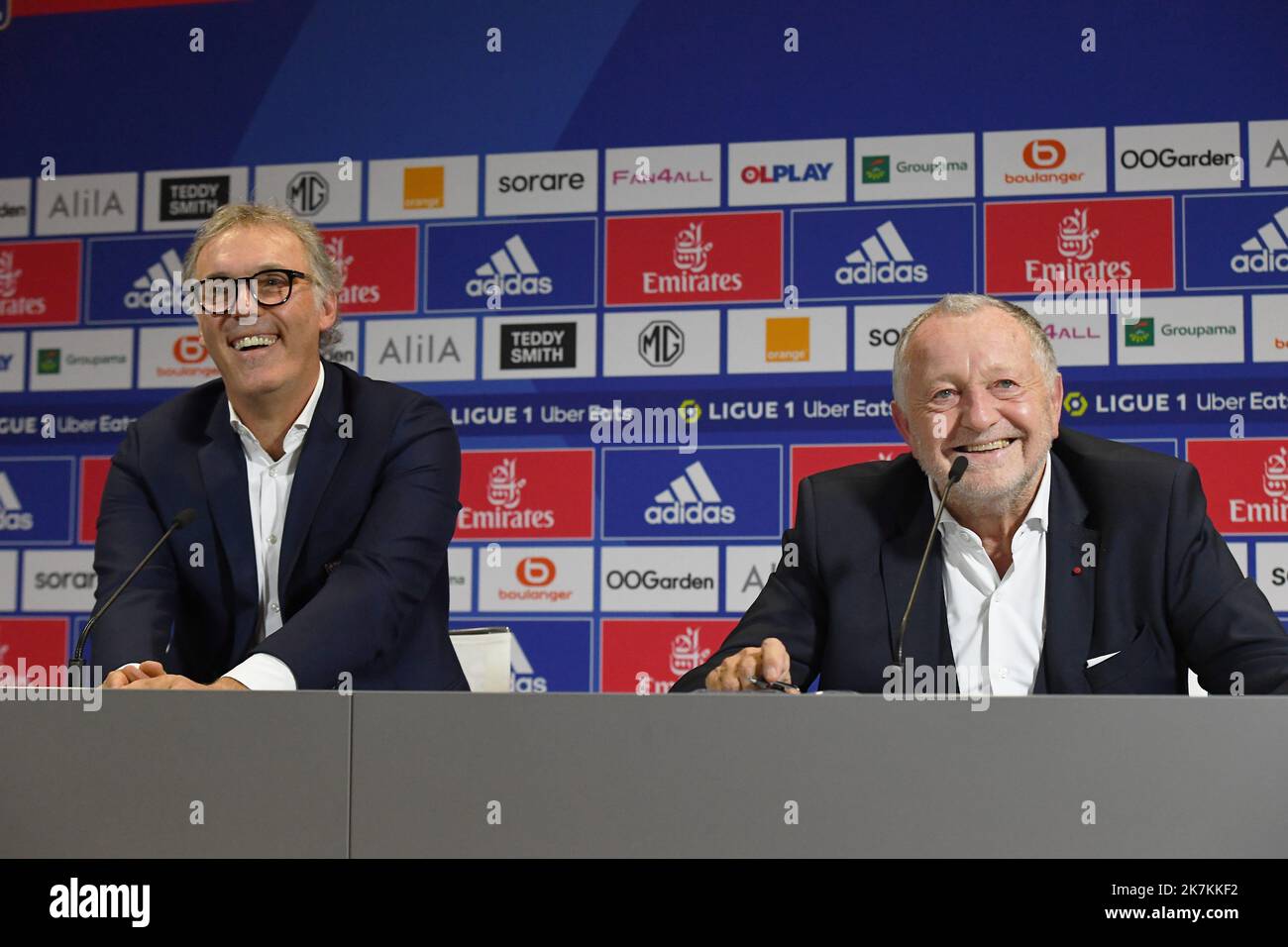 ©Mourad ALLILI/MAXPPP - 10/10/2022 Olympique Lyonnais' president Jean ...
