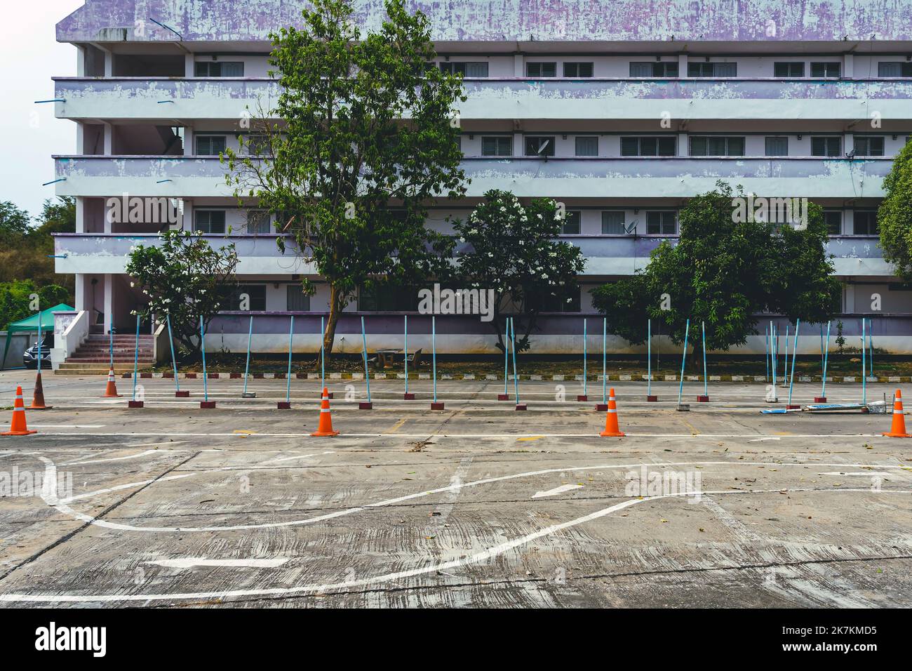 Driving test and training area with simulate test for driving license ...