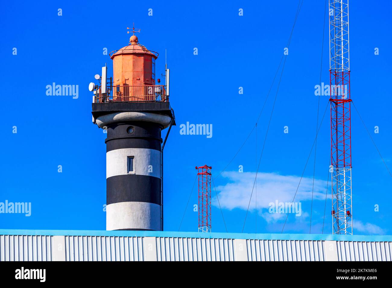 Klaipeda Lighthouse, Eponymous County, Lithuania Stock Photo - Alamy